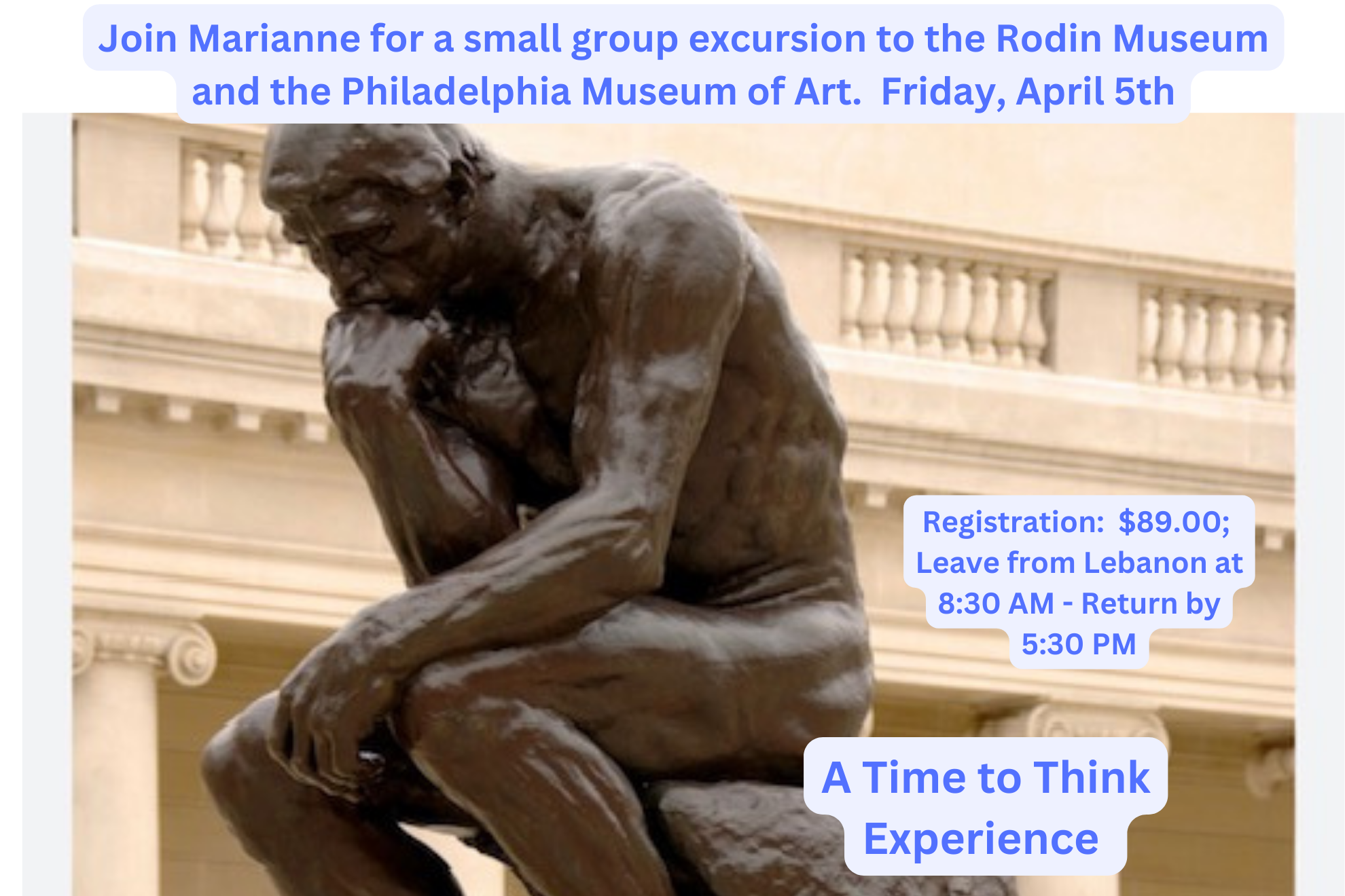 Time To Think Excursion: Rodin Museum | Amplifier